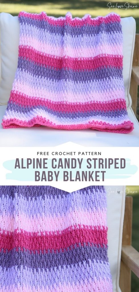 Alpine Stitch Accessories - Free Crochet Patterns