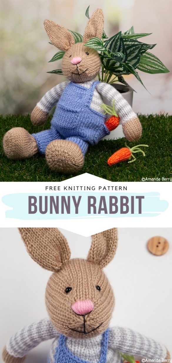 Charming Free Rabbit Knitting Patterns