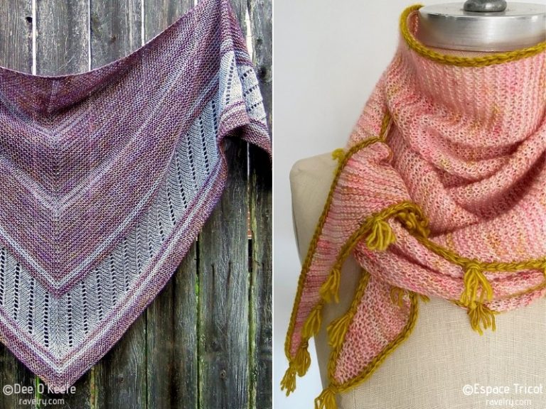 Perfect Shawls for Spring and Summer - Free Knitting Patterns