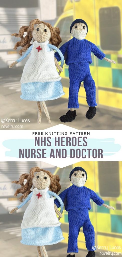 Knit Nurse and Doctor Free Patterns