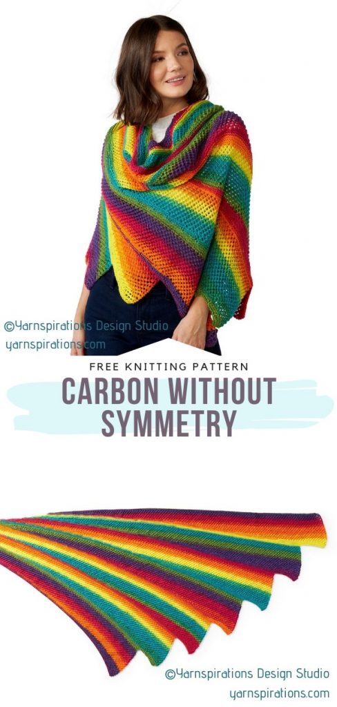 Asymmetrical Shawl Free Knitting Patterns