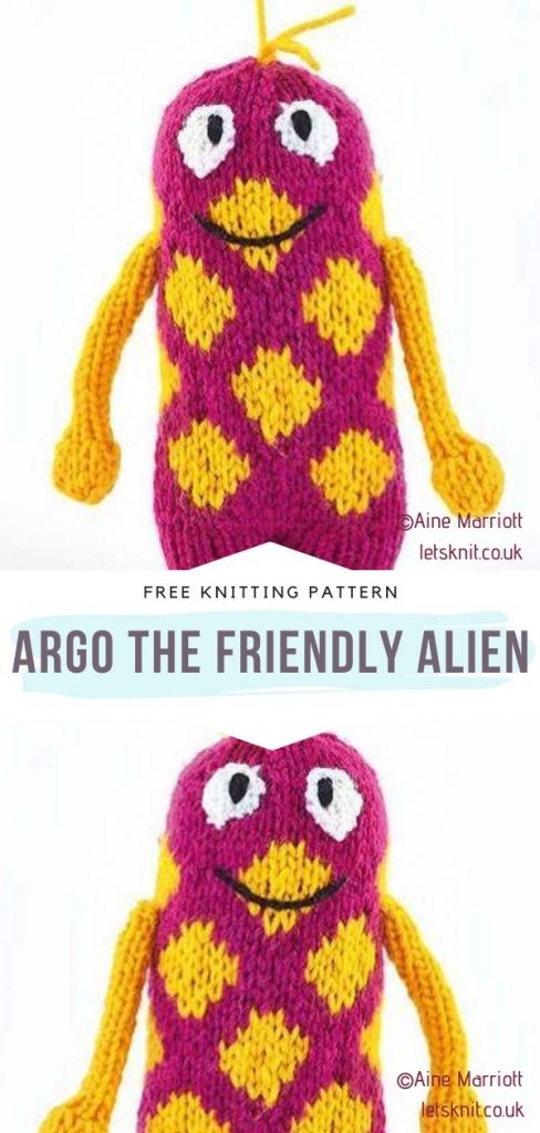 Absolutely Adorable Knitted Alien Softies - Free Patterns