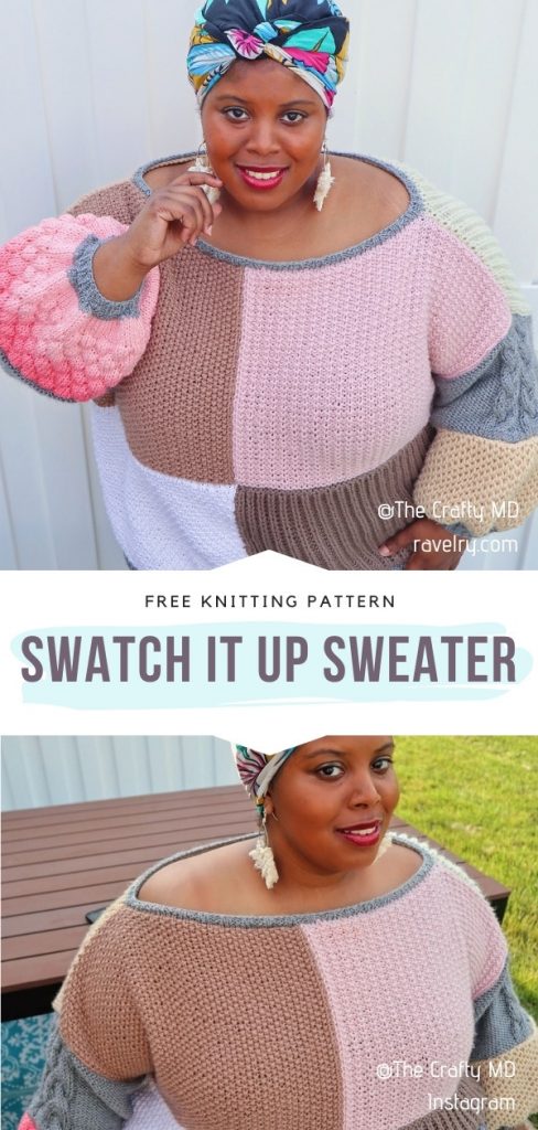 Patchwork Cardigans and Sweaters - Free Knitting Patterns