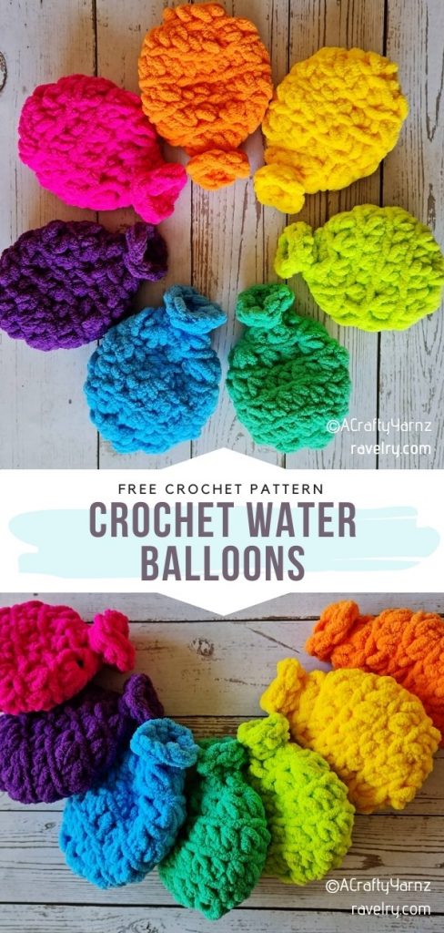 Summer Fun Best Crochet Water Balloons with Free Patterns
