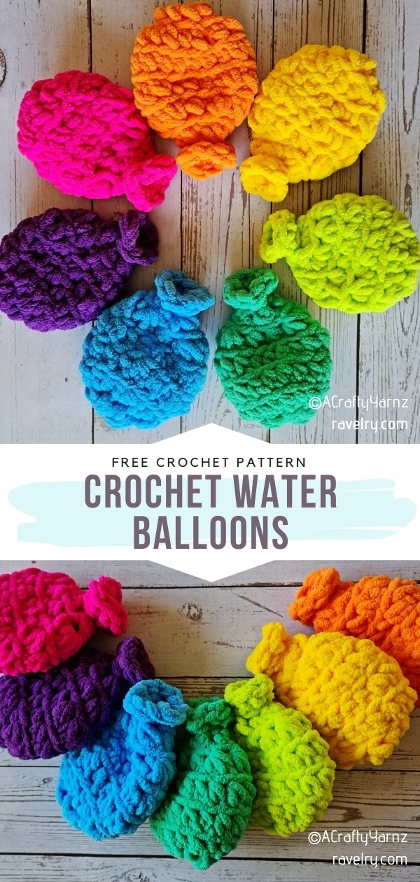 Summer Fun Best Crochet Water Balloons with Free Patterns