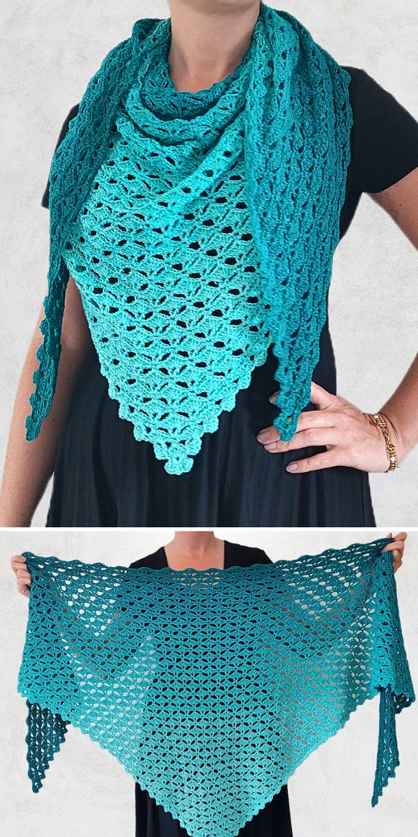 Super Light Summer Shawls - Free Crochet Patterns