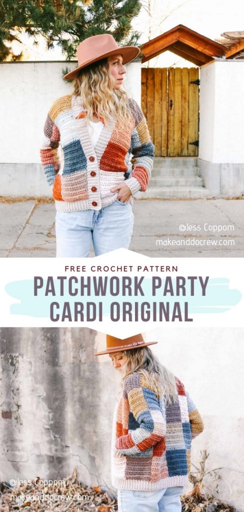 Super Comfy Pocket Cardigans Free Crochet Patterns