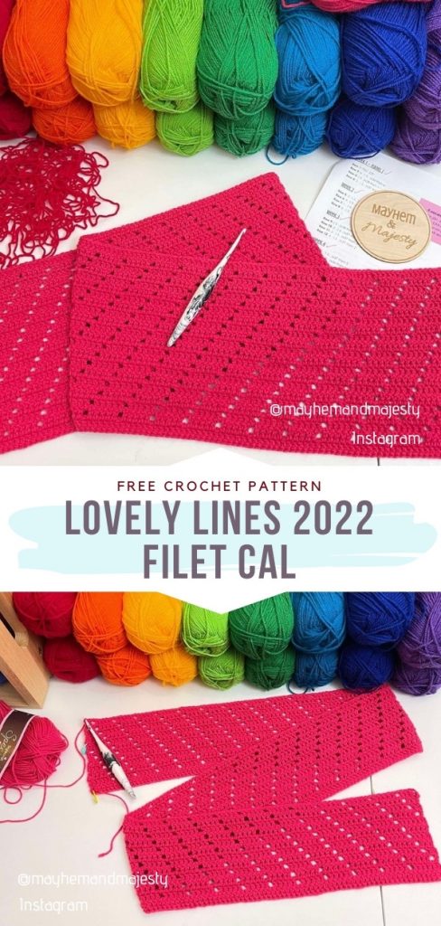 Awesome Modern Filet - Ideas and Free Crochet Patterns