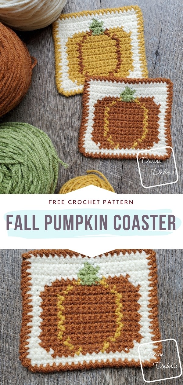 Celebration of Fall Crochet Coasters - Free Patterns