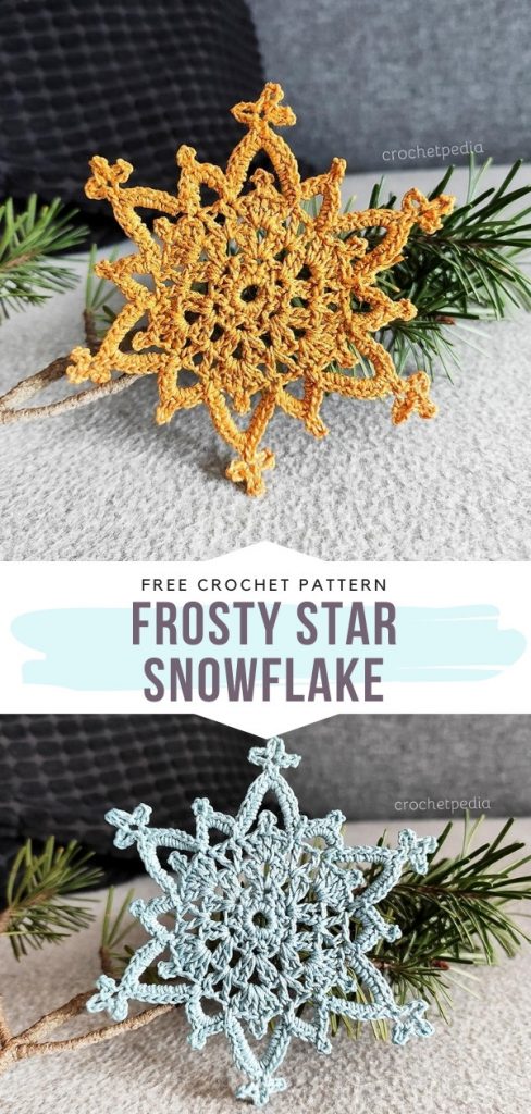 Magical Snowflake Ideas and Free Crochet Patterns