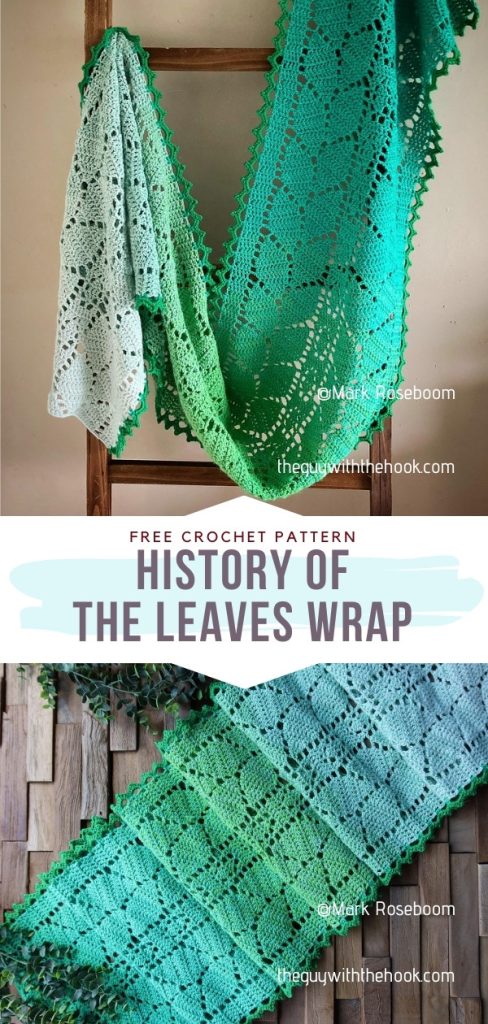 Hues of Green Crochet Shawls - Free Crochet Patterns