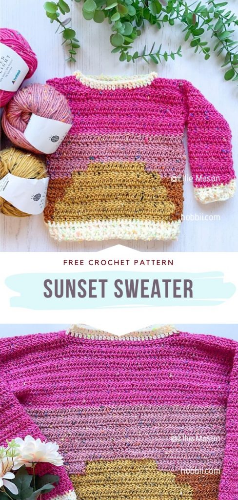 Cool Crochet Sweaters for Spring - Free Patterns