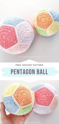 Educational Crochet Toy Balls - Free Patterns