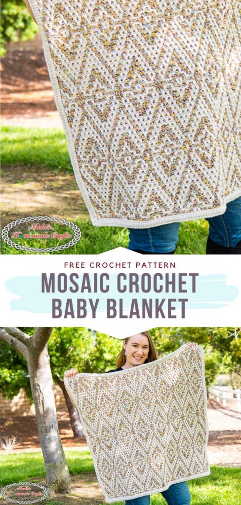Fabulous Mosaic Blankets - Free Crochet Patterns