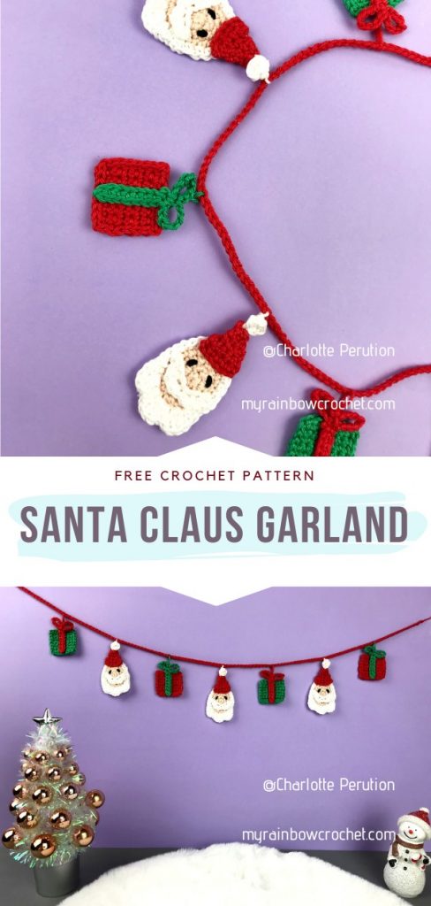 Winter Crochet Garlands - Free Patterns