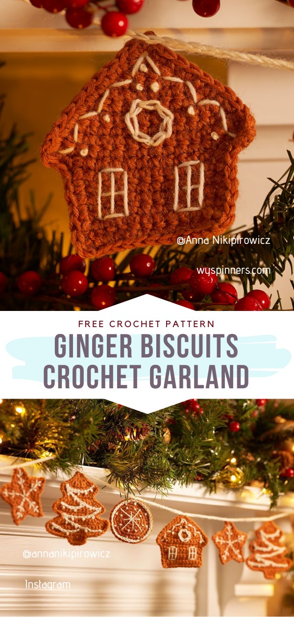 Winter Crochet Garlands - Free Patterns