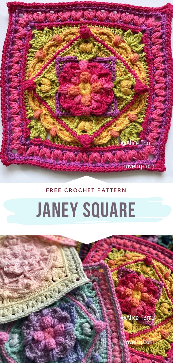 Extraordinary Squares - Free Crochet Patterns