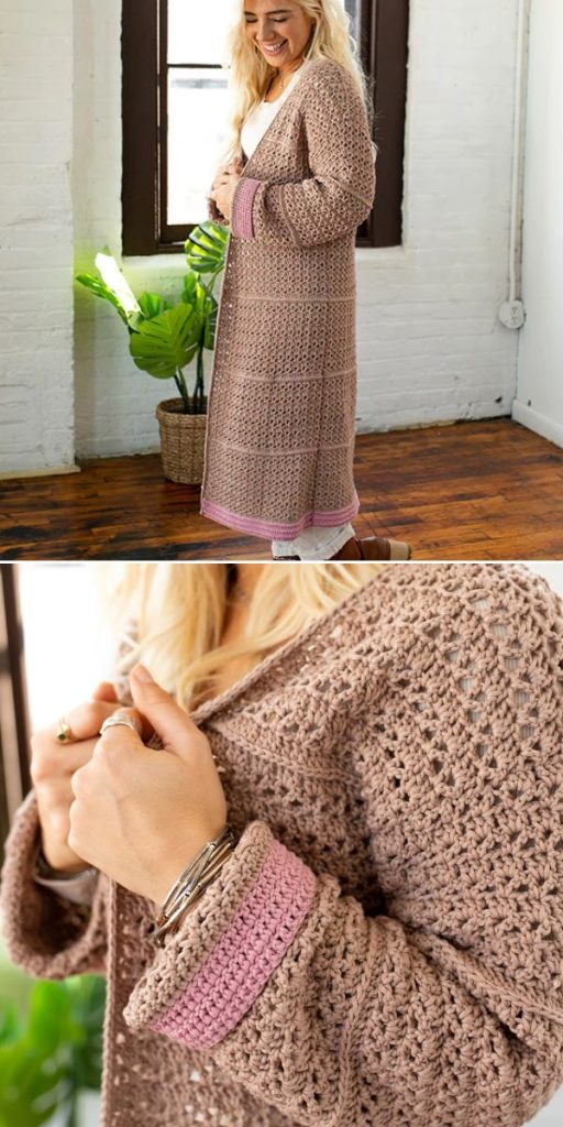 Fashion Queens' Top Crochet Coats - Free Patterns