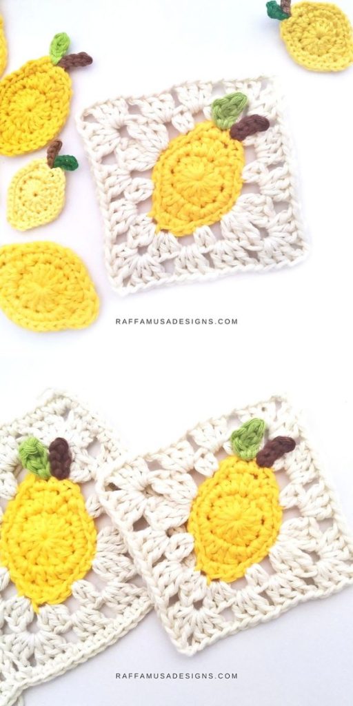 Summer Granny Squares Free Crochet Patterns