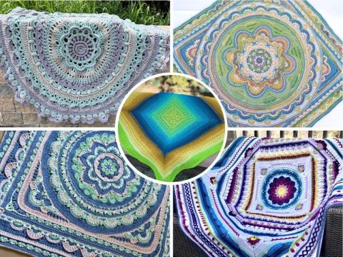 Mind-Blowing Crochet Afghan Blankets [The Best Free Patterns]