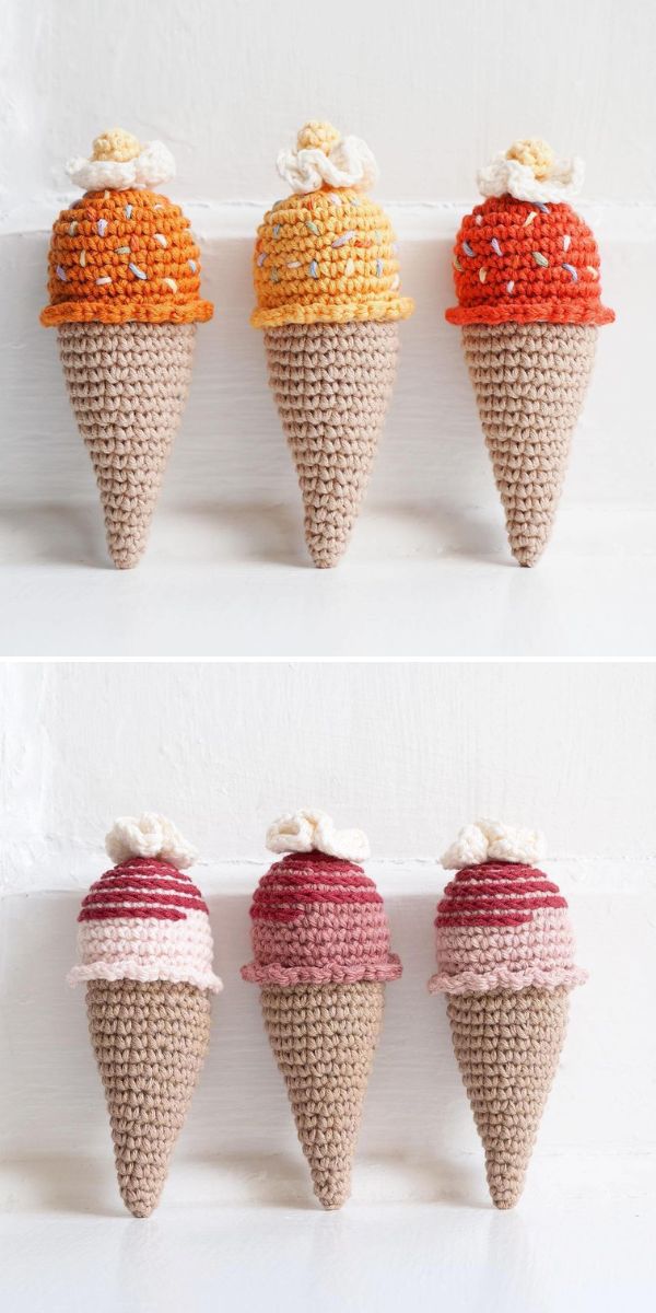 Amigurumi Sweets Free Crochet Patterns