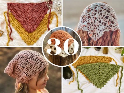 30+ Best Free Crochet Bandana Pattern Ideas