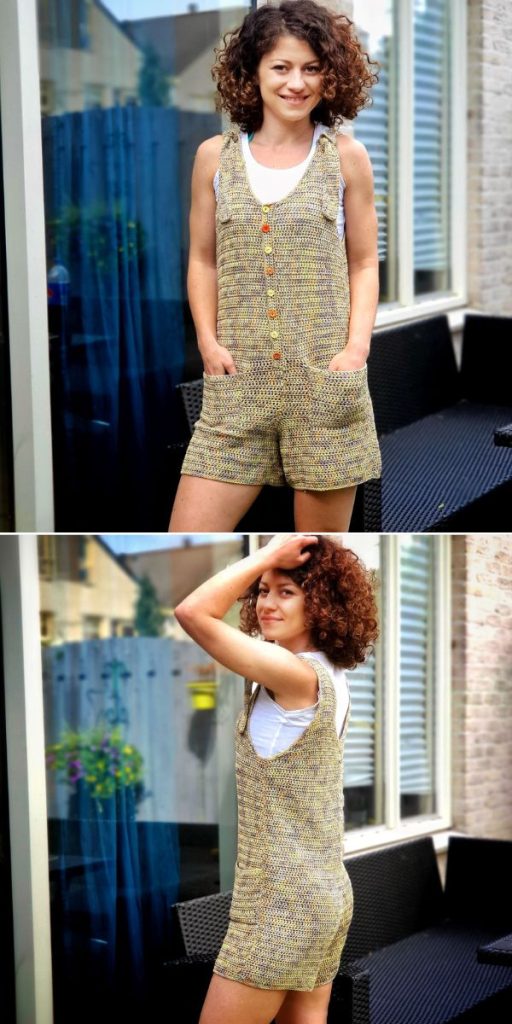 Crochet Jumpsuit Ideas and Free Patterns