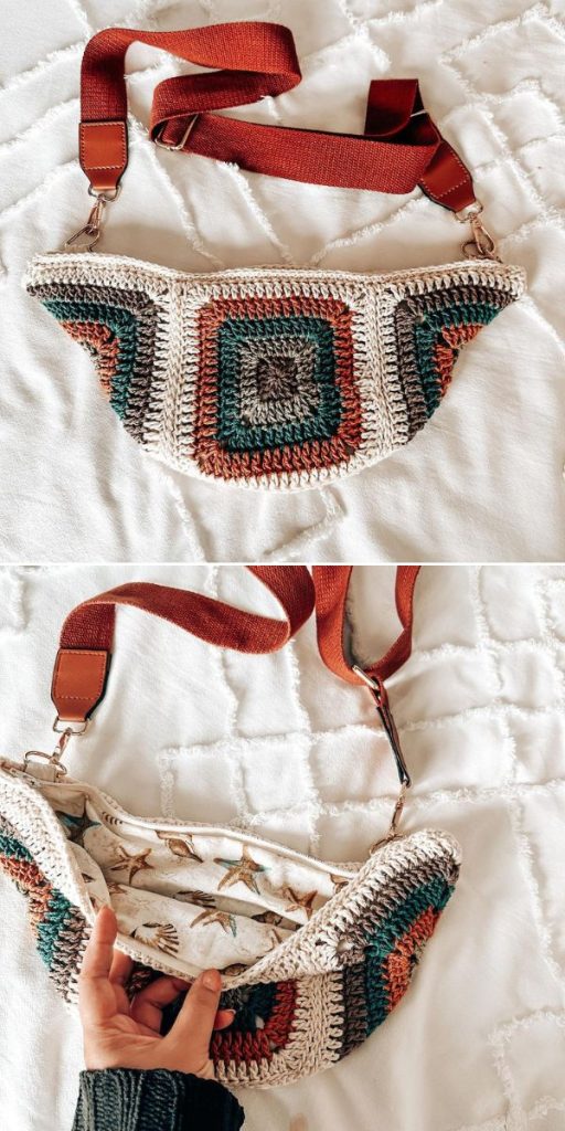 Crochet Cross Body Bag Free Patterns