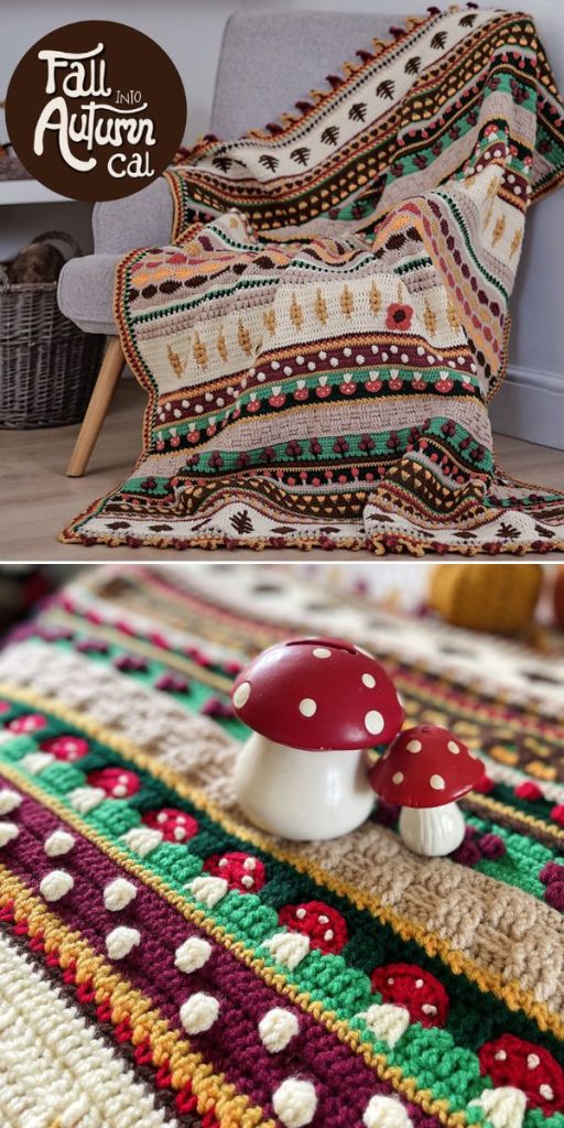 Fall Crochet Blanket Ideas and Free Patterns