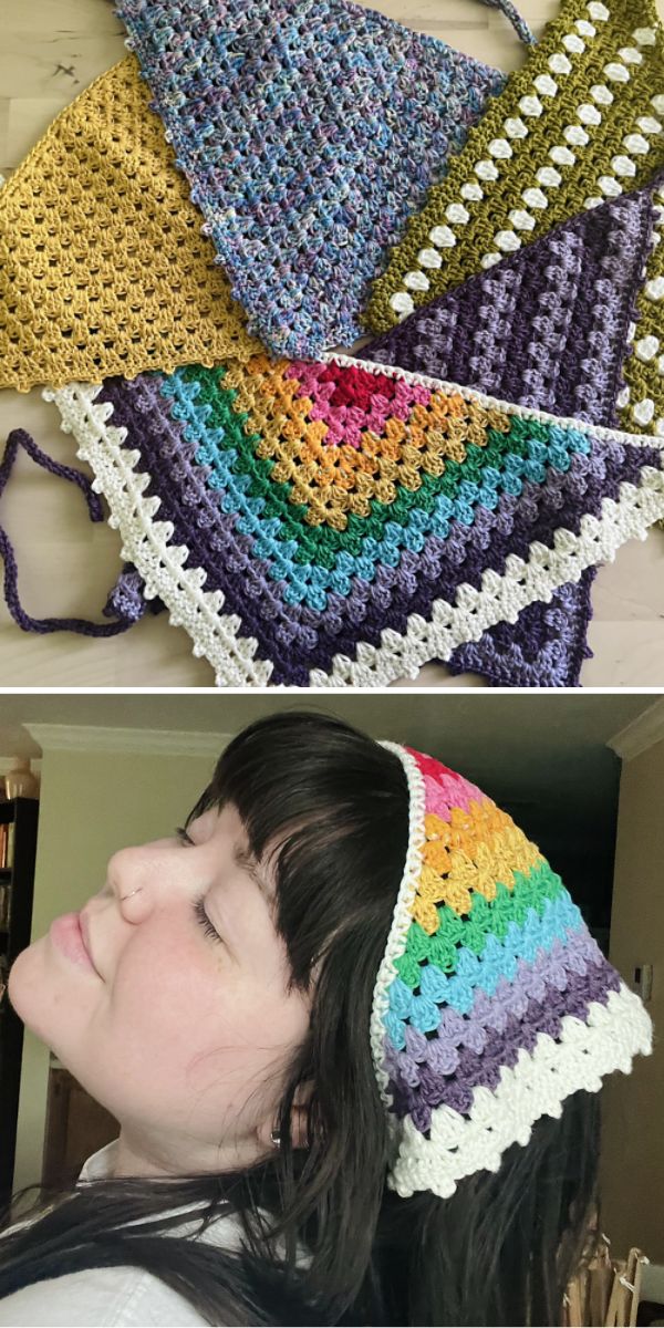 30+ Best Free Crochet Bandana Pattern Ideas