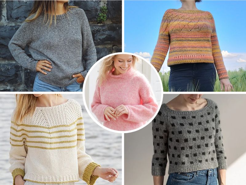 Super Simple Pullovers for Fall - Free Knitting Patterns