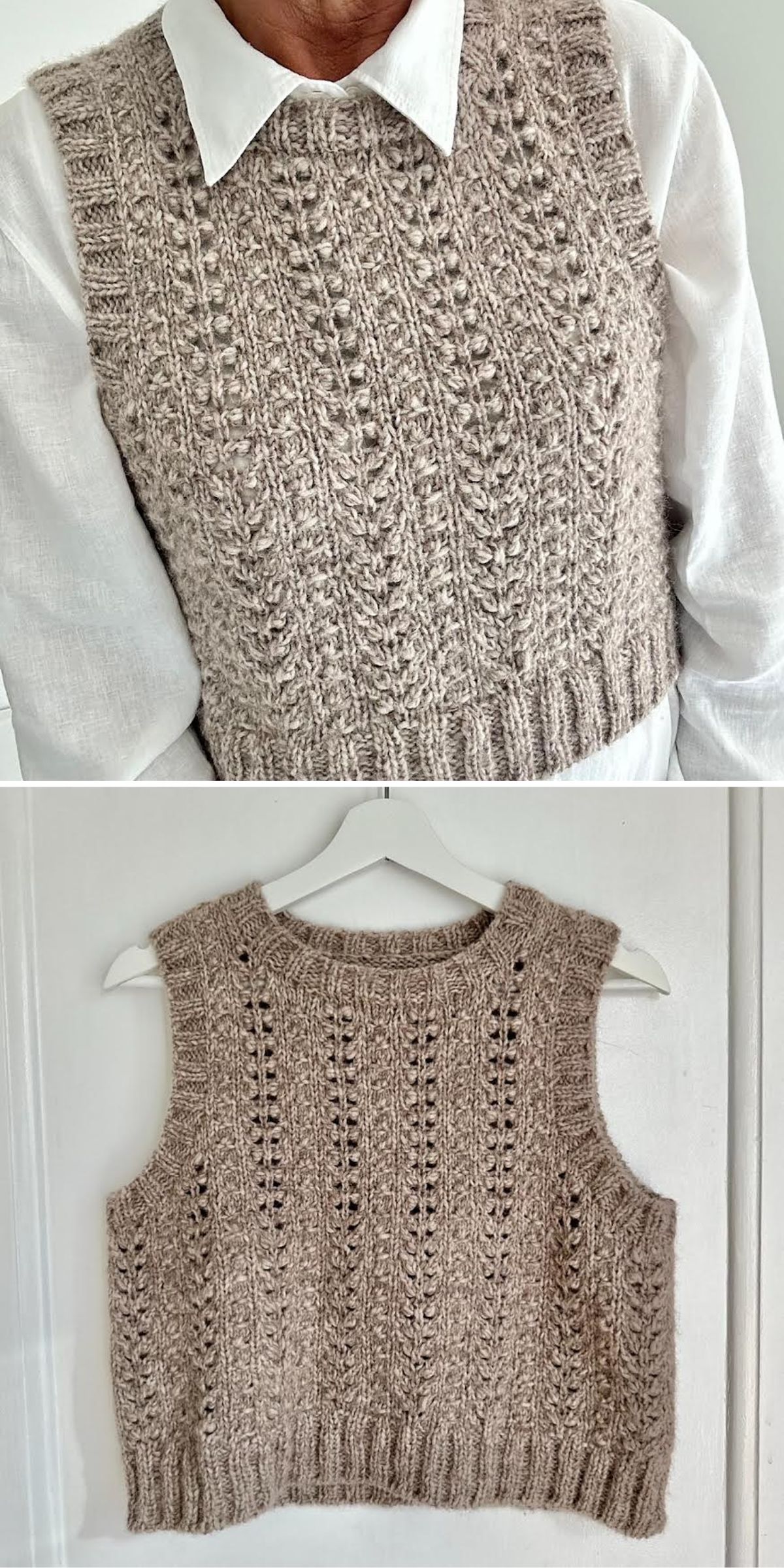 Knitted Vests Free Patterns