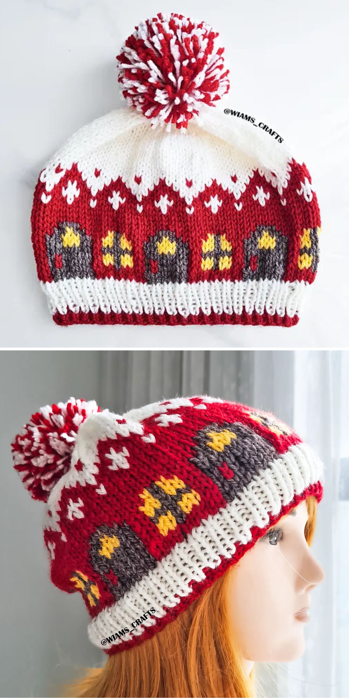 Sweet Classic Christmas Hats with Free Knitting Patterns