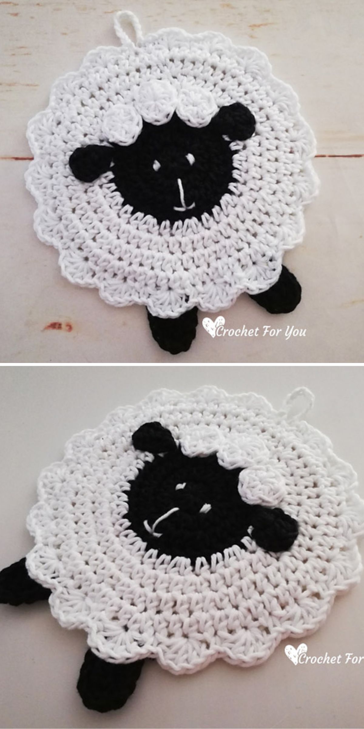 Crochet Accessories with a Cute Sheep Theme - Free Patterns
