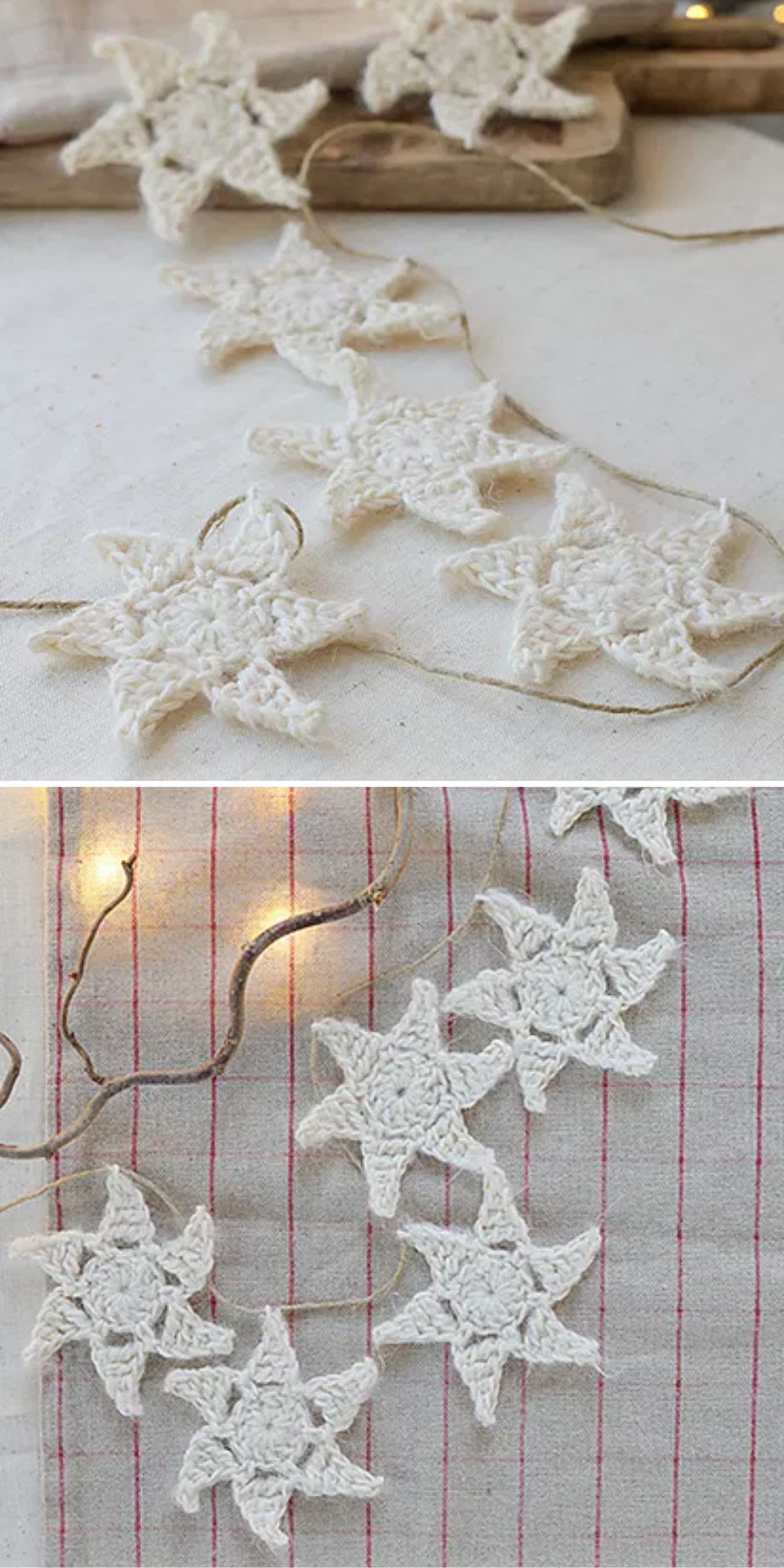 Winter Crochet Garlands - Free Patterns